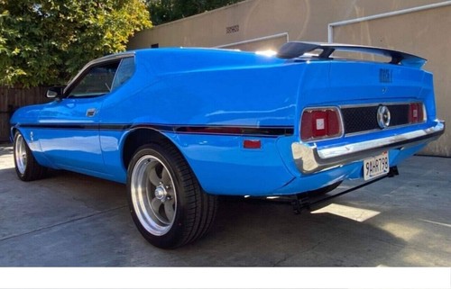 1973 Ford Mustang Blue Flame Mach 1 Fastback 351 Cleveland | eBay