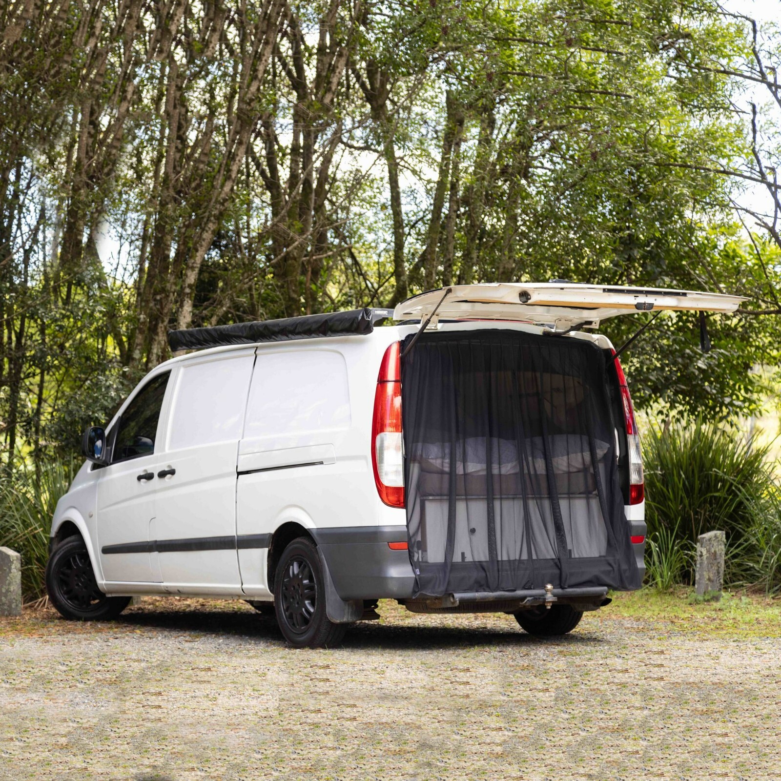 Magnetic Fly Screen for Standard Roof Camper Van Bug Mesh Mosquito Net ...