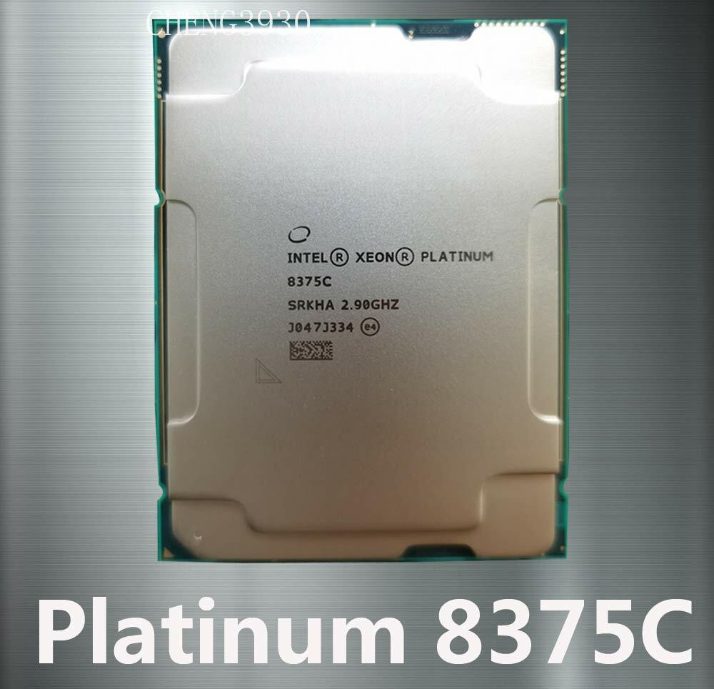 Intel Xeon Platinum 8375c 32c 2.9ghz 3.5ghz 54mb 300w lga4189 CPU processor | eBay