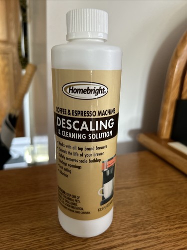 Homebright Coffee &Espresso Machine Descaling, Cleaning Solution 13.5 ...