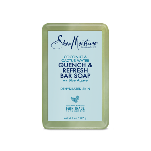Shea Moisture Coconut & Cactus Water Quench & Refresh Bar Soap 8 oz ...