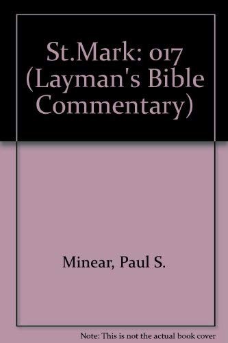 StMark (Laymans Bible Commen - VERY GOOD 9780804230773| eBay