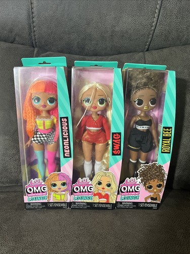 LOL OMG Lounge Edition Dolls Lot Of 3 New In Box | eBay