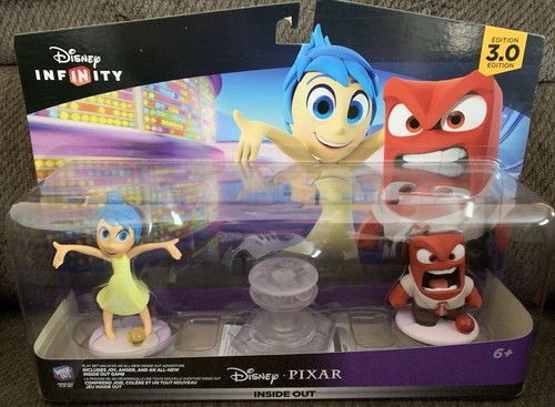 Disney Infinity 3.0 Edition Pixar Inside Out Video Game Joy & Anger Figures | eBay