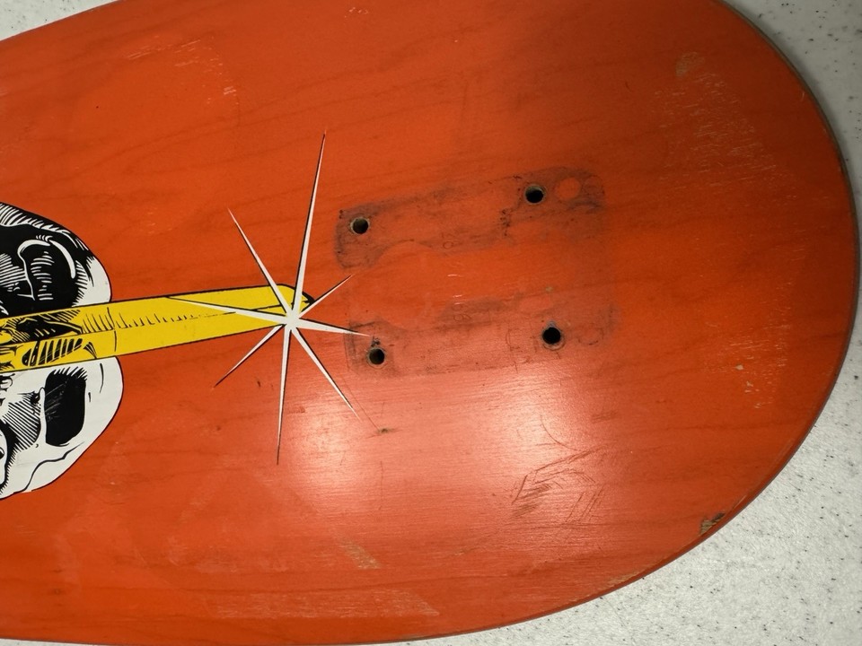 Powell Peralta Ray "Bones" Rodriguez 2006 Re-Issue Orange Skateboard | eBay