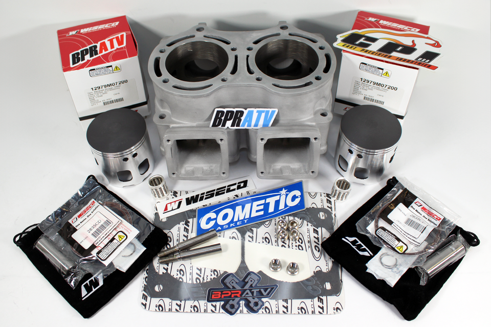 BPRATV Yamaha Banshee 521 Super Cub Cylinder 72mm 10mm Wiseco Top End ...