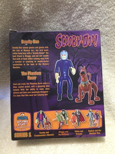 Scooby-Doo! Series 1 Scooby And The Phantom Racer Action Figures Toy ...