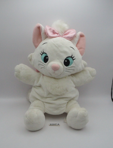 Marie The Aristocats Cat D2601A Disney Hand Puppet 10" Plush Toy Doll ...