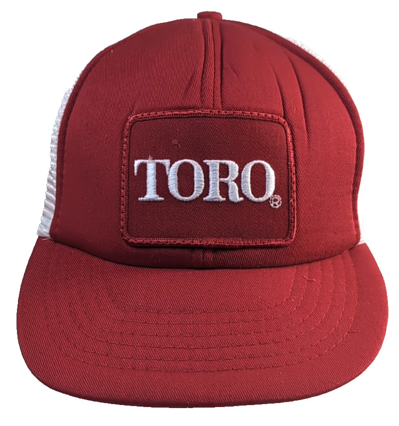 RARE! Vintage Adult, 1980's TORO Patch Hat Trucker, … - Gem