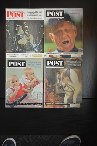Saturday Evening Post Magazines Lot of 12 - 1962-1965 | eBay