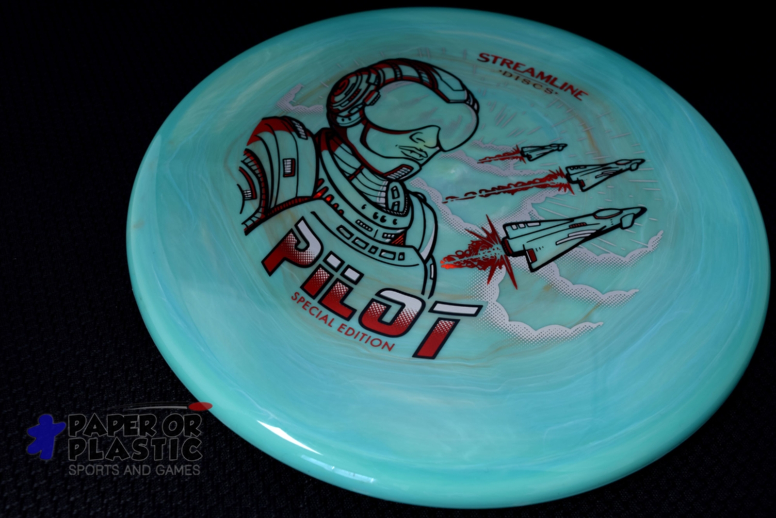 Streamline Neutron Pilot Disc Golf 174G Putter Approach Mint Green ...