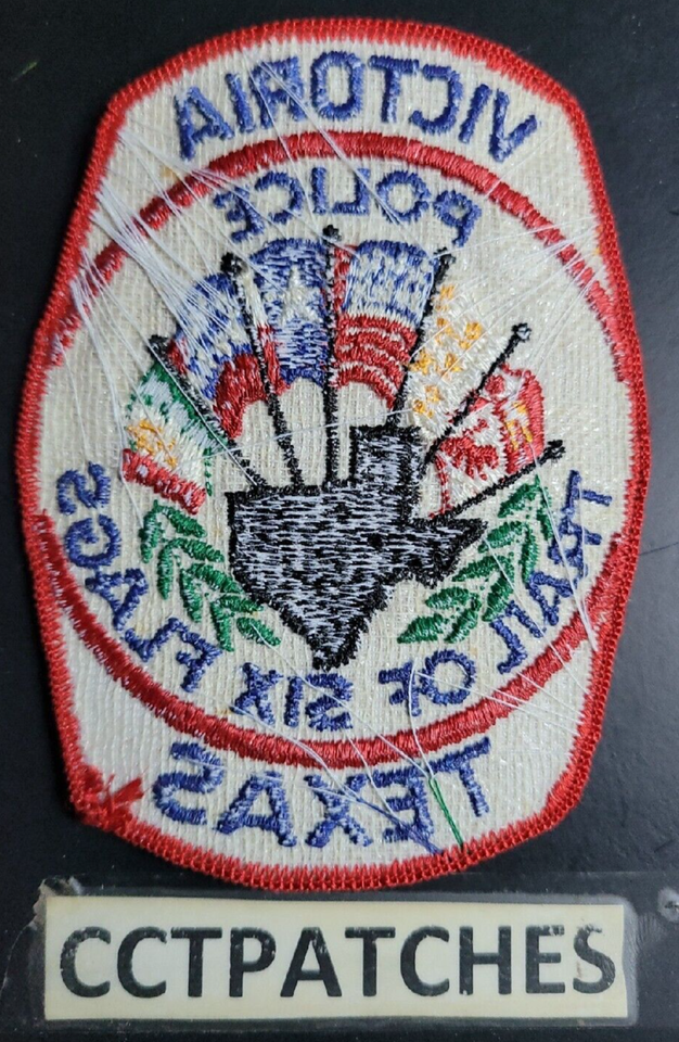 VICTORIA, TEXAS POLICE SHOULDER PATCH TX | eBay