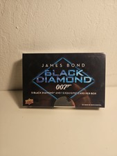 2023 Upper Deck Black Diamond James Bond Checklist, Box Info