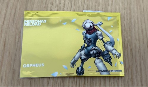 Persona 3 Reload Hakkeijima Sea Paradise Orpheus Clear Card Collector ...