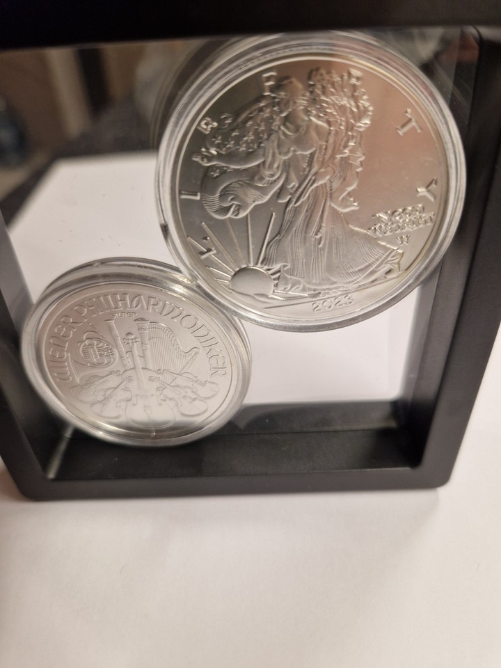 x2 1oz 999 Silver Bullion Coins | eBay UK