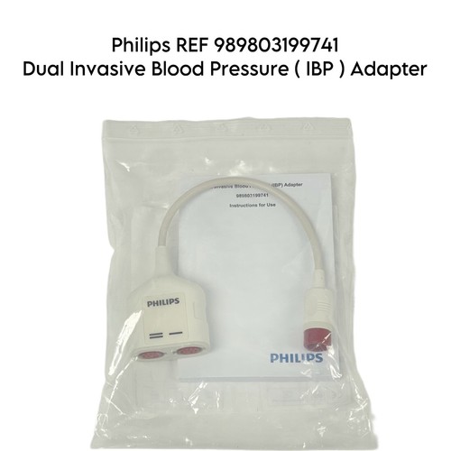 Philips REF 989803199741 Dual Invasive Blood Pressure (IBP) Adapter ...