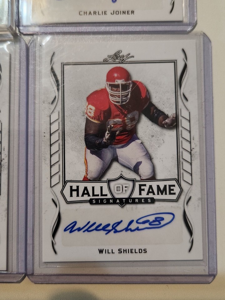 Six NFL LEGENDS Autograph Cards | eBay