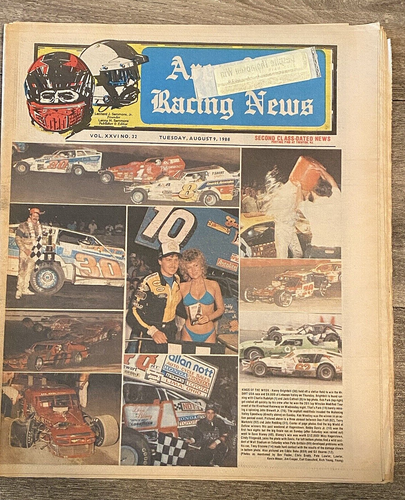 Area Auto Racing News August 9, 1988 63 Pages | eBay