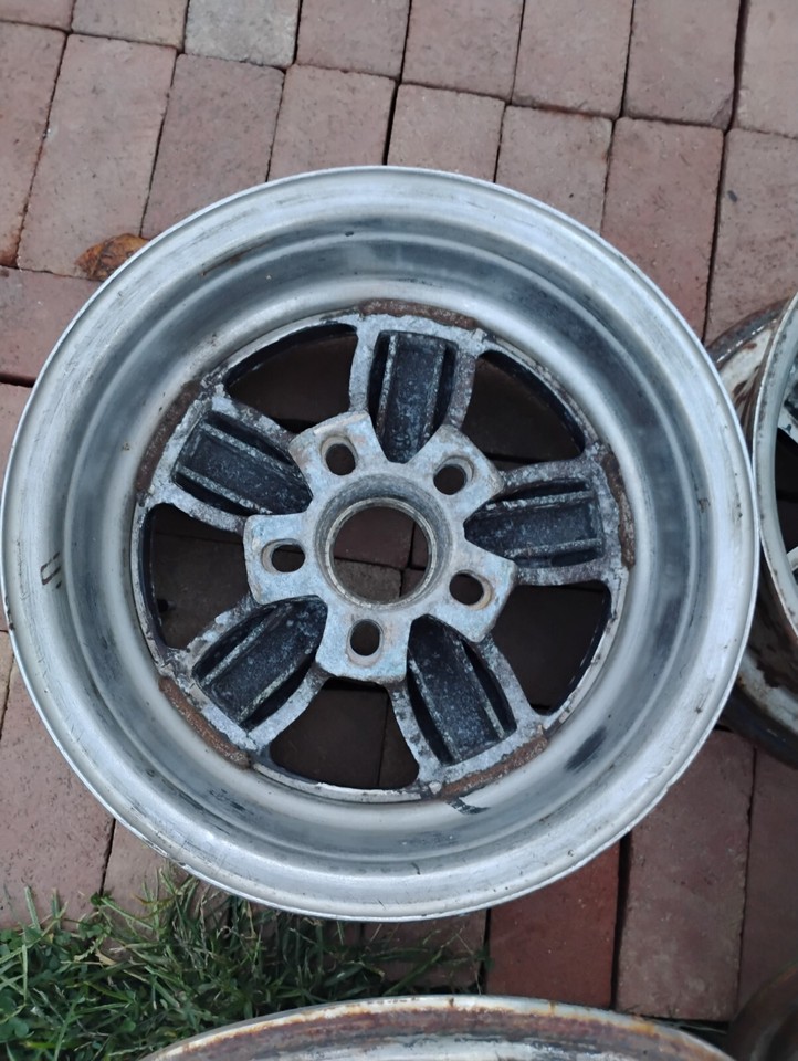 4 American Racing Daisy Coke Bottle 15x7 5 Spoke Wheels 5x4 3/4" Bolt ...