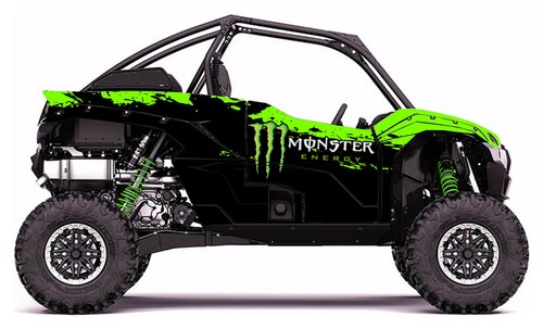 2019+ Kawasaki Teryx KRX 1000 Design Monster Decal Graphic Kit Wraps | eBay