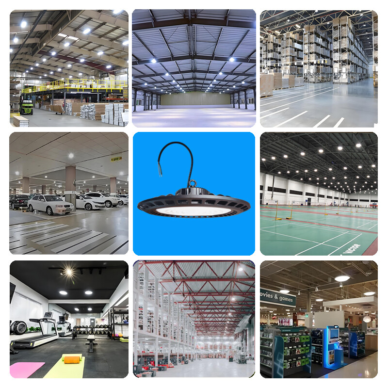 300W Commercial Industrial Led Ceiling Light 300 Watts 6500K UFO Garage ...