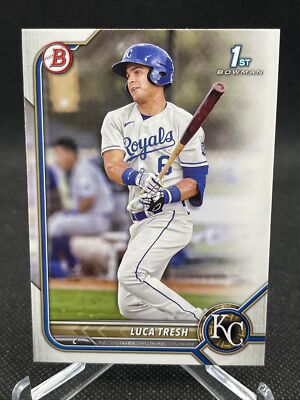 2022 Bowman Paper Prospect #BP-136 Luca Tresh - Kansas City Royals | eBay