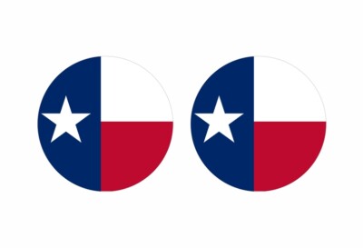 2x sticker flag decal round circle roundel usa united states american ...