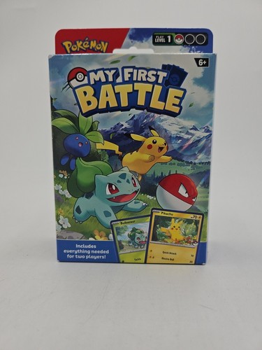 Pokemon My First Battle TCG Two Mini Starter Decks Sealed New ...