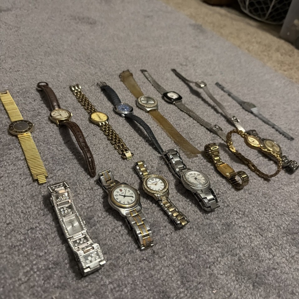 15-Piece Watch Lot – Wholesale / Reseller Lot – Fossil, Swiss Army ...