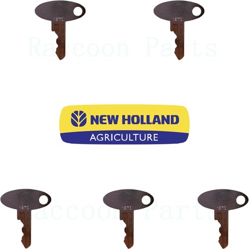 5 Fits New Holland Tractor Ignition Keys 9849079 | eBay