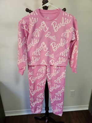 Barbie Sweat&pants Set Girl's Sz SM/C/P(7/8) USED | eBay
