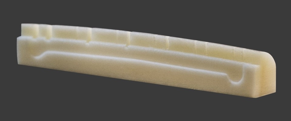 Zero Glide ZS-20 Slotted Replacement Zero Fret Nut for 12-string ...