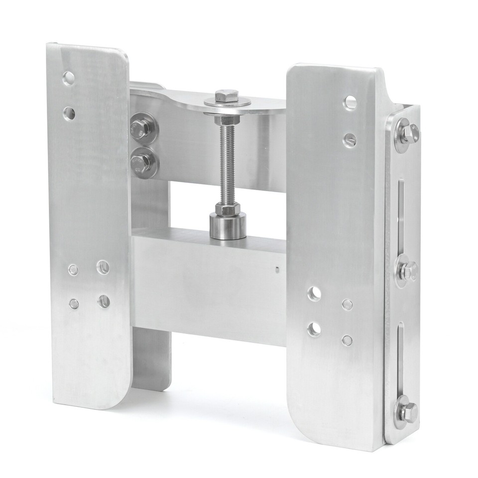 Aluminum 4'' Adjustable Outboard Boat Manual Jack Plate Motor Setback 4 ...