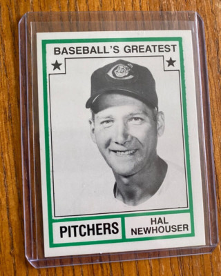 Hal Newhouser - 1982 TCMA Baseball's Greatest Pitchers Card #22 | eBay