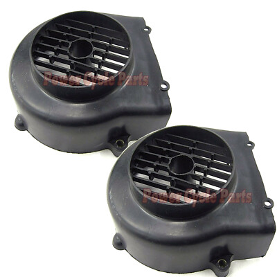 2 Chinese Gas Gy6 Scooter Moped Bike Engine Motor Cooling Fan Cover ...