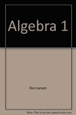 Algebra 1: Teaching tools - Paperback By Larson, Ron - GOOD ...