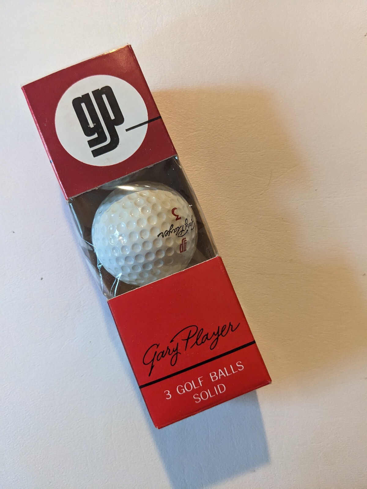 Vintage Dunlop Gary Player GP Signature Golf Balls 1 Sleeve 3 Golf ...