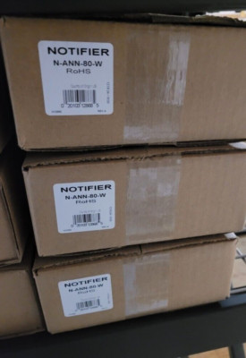 Notifier N-ANN-80-W Annunciator LCD, Brand New WHITE | eBay