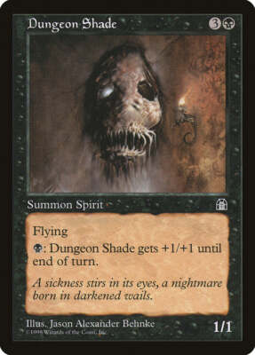 Dungeon Shade [Stronghold] Magic MTG | eBay