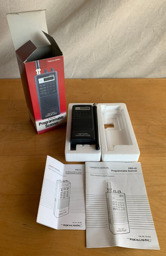Realistic Patrolman Pro-42 (10 Channel) Programmable Scanner ~ PART# 20 ...