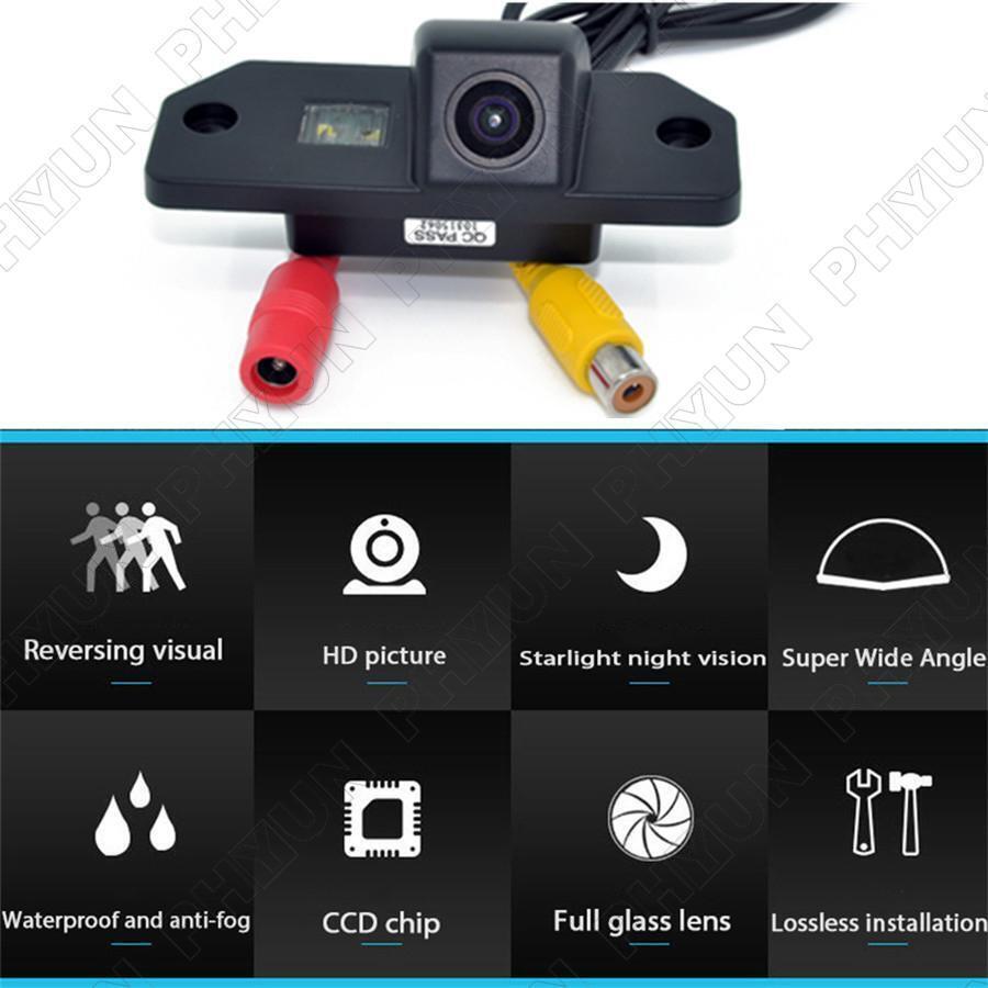 170° CCD Rear View Backup Reverse Parking Camera For 2005-2011 Ford ...