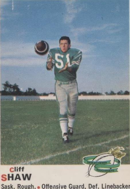1970 O-Pee-Chee CFL - Cliff Shaw #83 (RC) for sale online | eBay