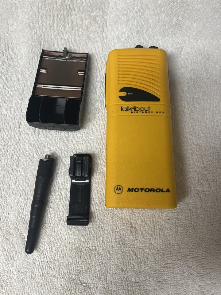 Motorola Talkabout Distance DPS P24SRX03G2AA Yellow Wireless 5-Miles 2 ...