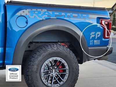 2017-2020 Ford Raptor F-150 FP Gen 02 rear quarter vinyl decals F150 ...