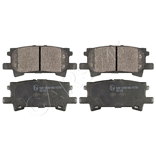 FEBI Disc Brake Pad Set Rear For TOYOTA LEXUS Highlander Kluger Rx ...