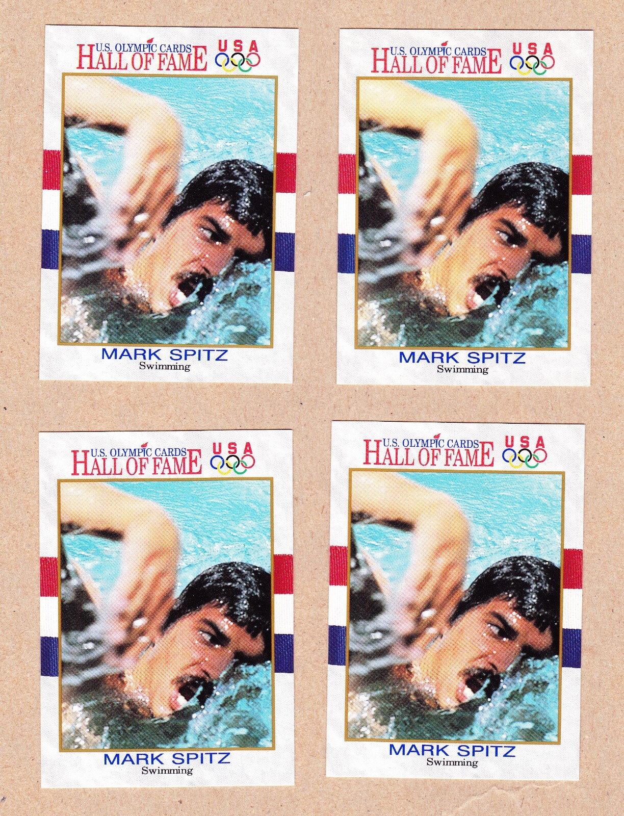 4 Mark Spitz 1991 Impel US Olympic Hall of Fame cards #2 Nrmt | eBay