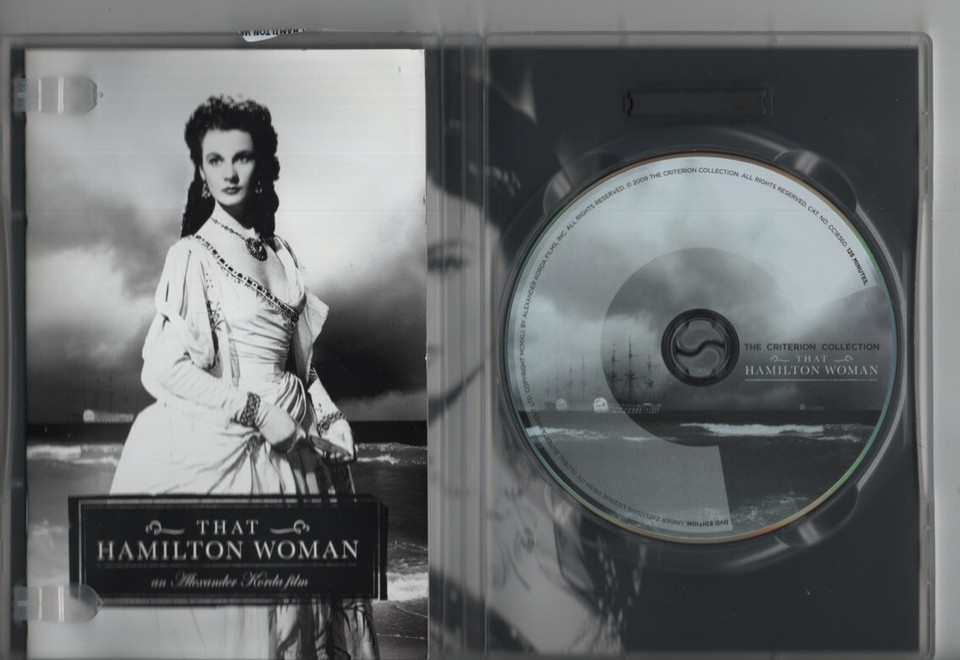 That Hamilton Woman (Criterion Collection) (DVD 1941) Vivien Leigh FREE ...