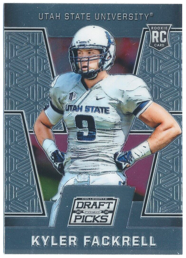 Kyler Fackrell - Utah State Aggies - 2016 Prizm Draft Picks Football ...