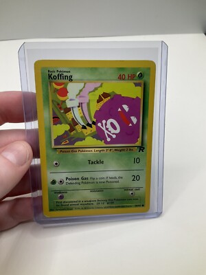 Koffing Non-Holo Common 58/82 Pokémon TCG Team Rocket | eBay