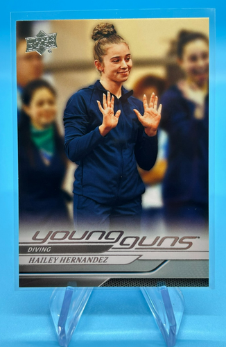 2025 UD Goodwin Champions Hailey Hernandez Young Guns #YG-20 Diving | eBay